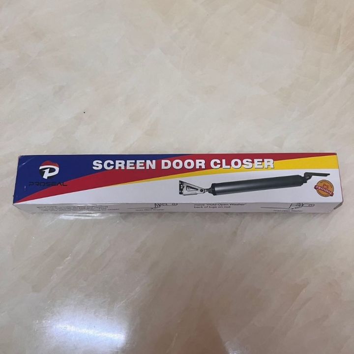 PROSEAL Pneumatic Automatic Screen Door Closer Tube Type | Lazada PH