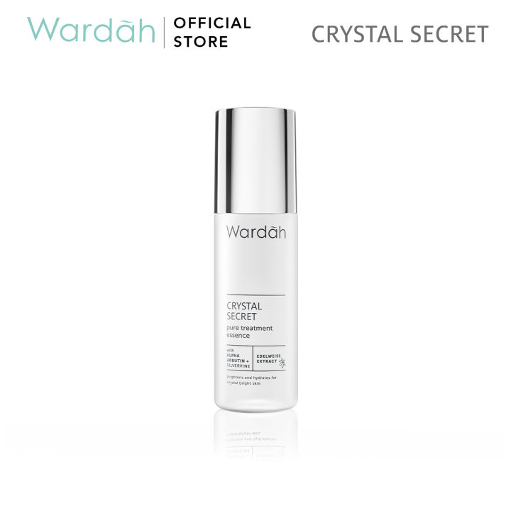 Wardah Crystal Secret Pure Treatment Essence 100ml | Lazada