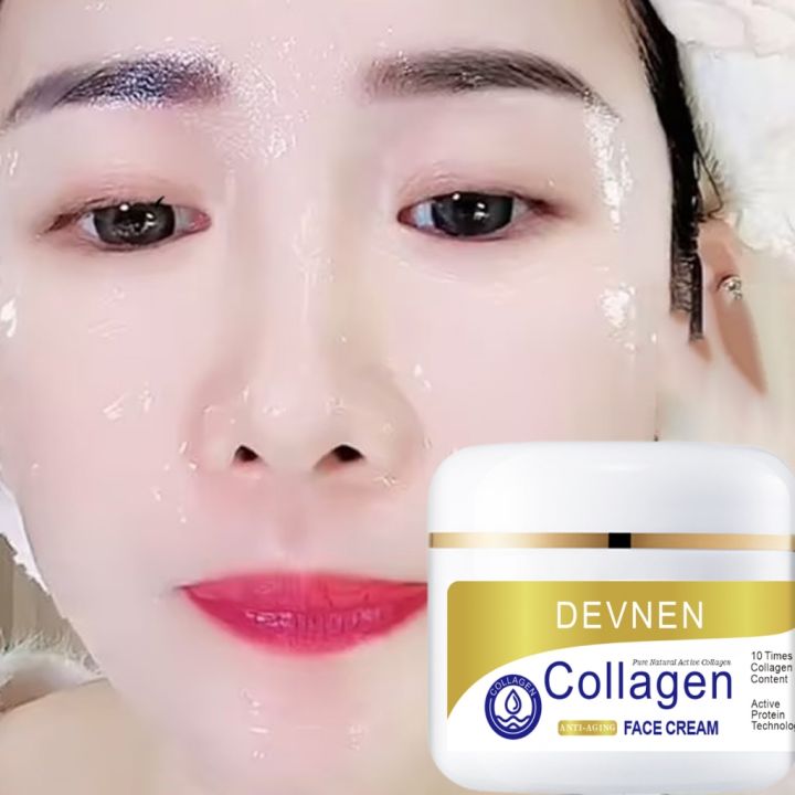 DEVNEN Collagen Face Cream Natural 100G Brightening Cream Whitening ...