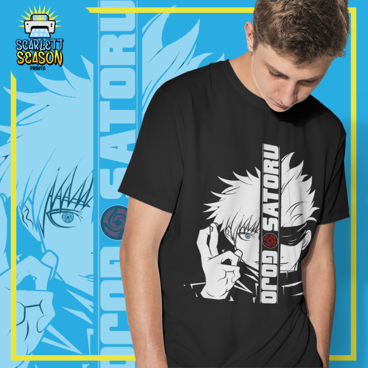 Satoru Gojo Collection - Jujutsu Kaisen Anime DTF T-Shirt | Lazada PH
