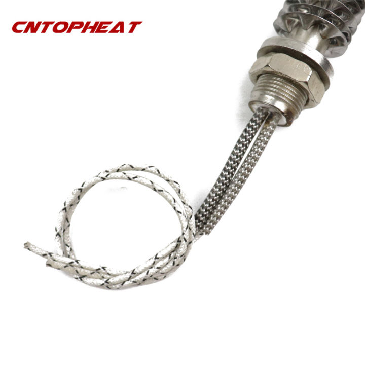 Stainless Steel 1kw Electric Tubular Heater 220v Heater Finned Heating ...