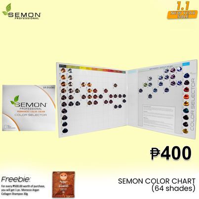 Semon Color Chart 64shades | Lazada PH