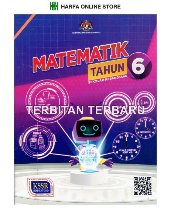 Buku Teks Matematik Tahun 6 KSSR | Lazada