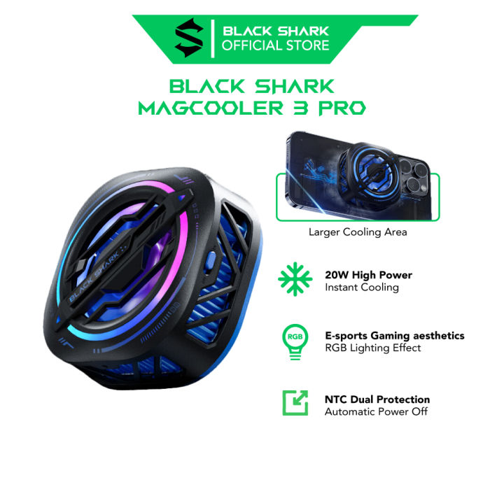 BLACK SHARK Magnetic Cooler 3 Pro | Magcooler 3 Pro | Ultra-magnet ...