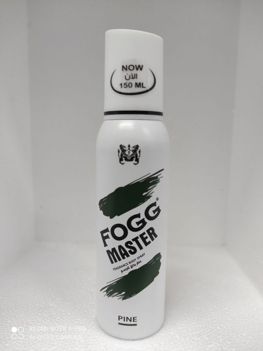 FOGG MASTER FRAGRANCE BODY SPRAY PINE120ML | Lazada