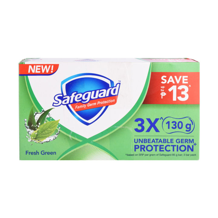 Safeguard Bar Soap 3pid Pack Green 135g | Lazada PH
