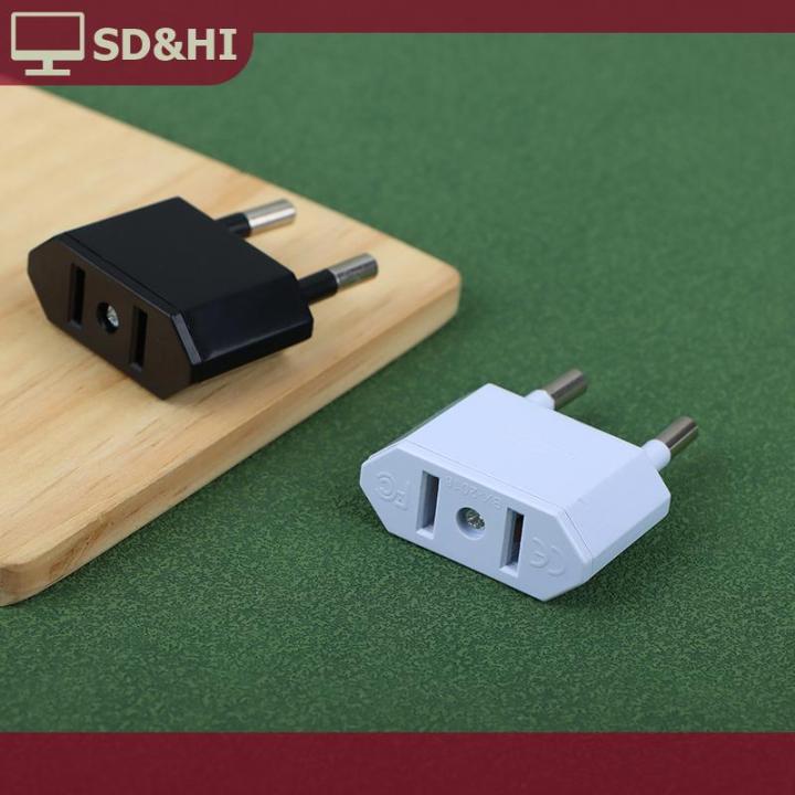 SD&HI 2Pcs EU Adapter Travel Converter Adapter American China US To EU ...