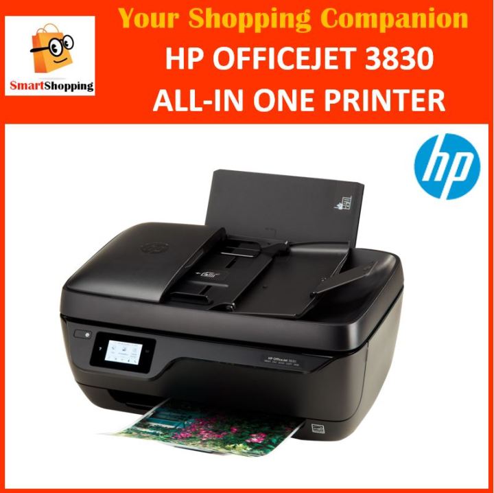 HP OfficeJet 3830 All-in-One Printer Print, copy, scan, wireless, fax ...