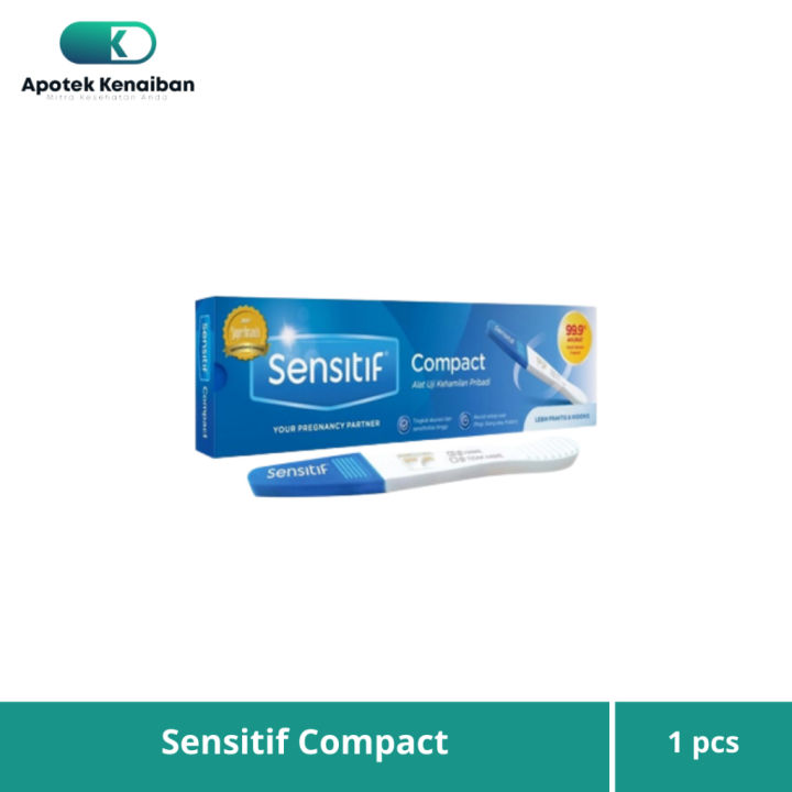 SENSITIF COMPACT TEST PACK STIK / ALAT TES KEHAMILAN SENSITIF COMPACT ...