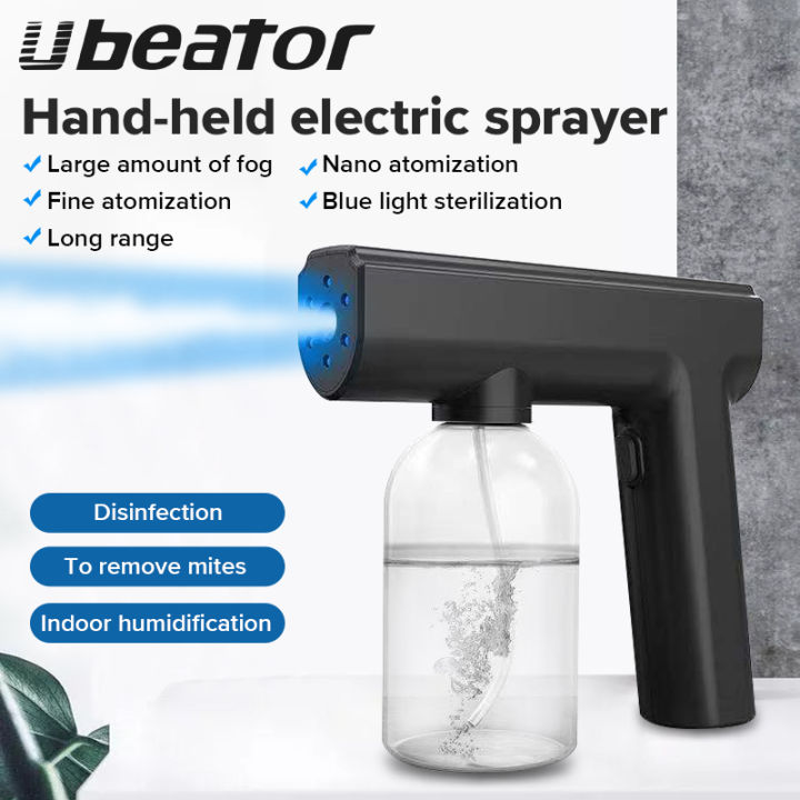 Sanitizer spray machine Blu-ray handheld disinfection spray ...