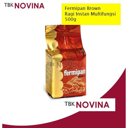 FERMIPAN BROWN 500GRAM RAGI KERING / INSTANT YEAST | Lazada Indonesia