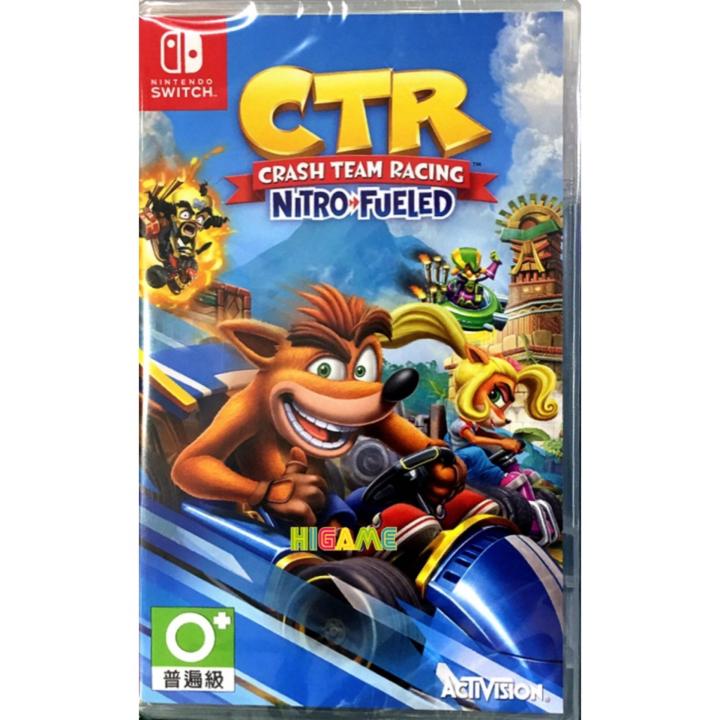 Nintendo Switch Crash Team Racing Nitro-Fueled' CTR { ASIA / English ...