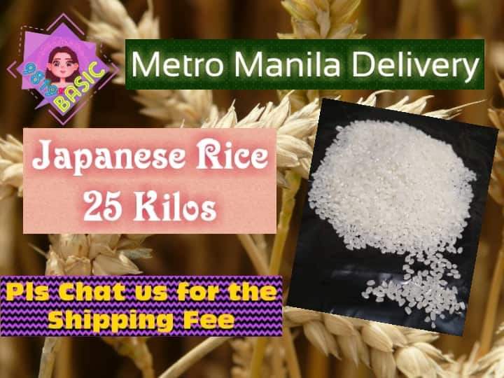 Japanese rice 25kls. | Lazada PH