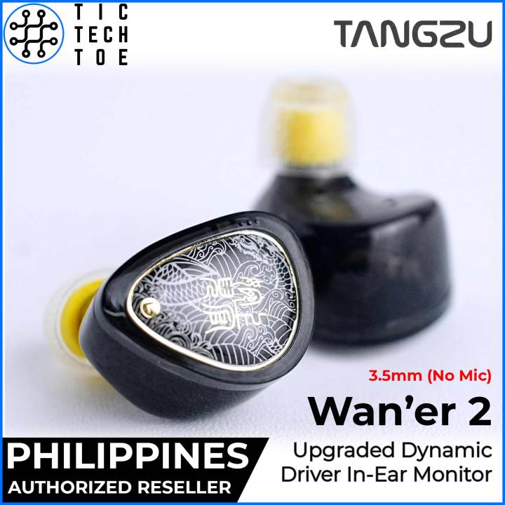 Tangzu Wan'er SG 2 Dynamic Driver HiFi Detachable Cable Waner II IEM In ...