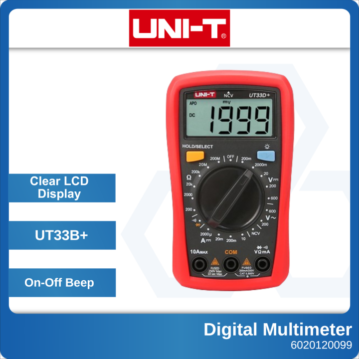 Uni T Ut33b Palm Size Digital Multimeter Lazada