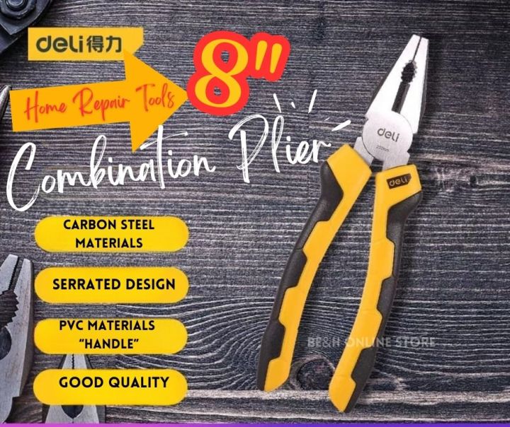 COMBINATION PLIER 180mm 7" INSULATED GRIP (TOLSEN) COMBINASI PLAYAR ...