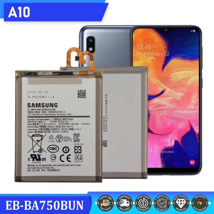 Original Battery for Samsung Galaxy A10 Battery Original, Model: EB ...