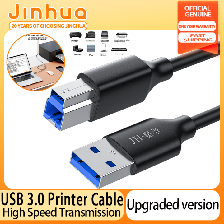 JinHua Usb3.0 Printer Cable A Male B Male Printer HDD-BOX CD-ROM Usb3.0 ...