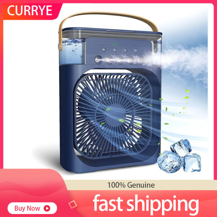 6-inch air conditioning cooling fan portable mini air cooler fan air ...