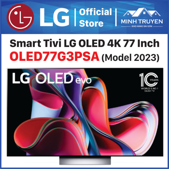 Tivi LG OLED evo G3 77 Inch OLED77G3PSA - New seal - CHÍNH HÃNG 100% ...