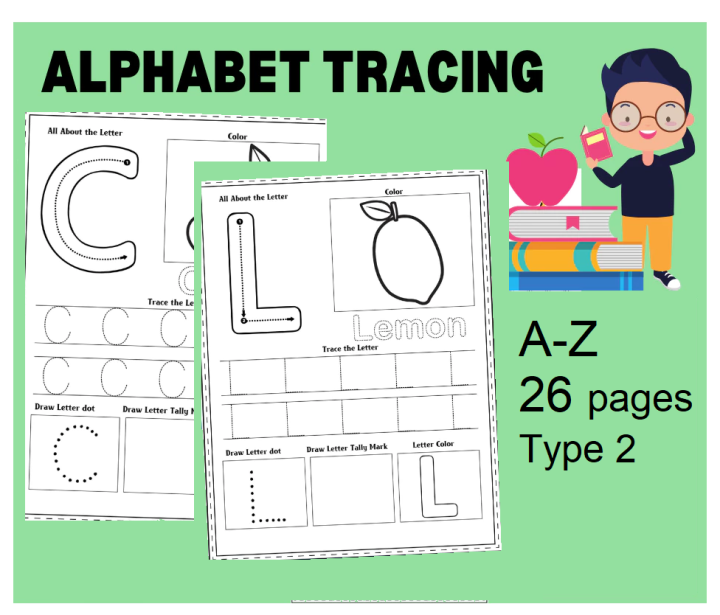 Alphabet tracing Alphabet Activities - preschool kindergarten ...