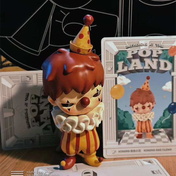 POPMART POP Land Hirono Sad Clown Secret Action Figure Halloween Gift ...