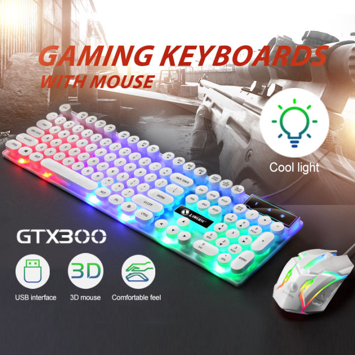 [PRE-ORDER] Mechanical Gaming Keyboard Keyboard And Mouse Combo Set ...
