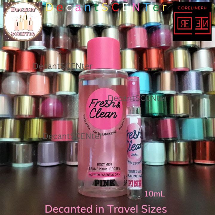 Fresh & Clean PINK Body Mist 10mL - Victoria's Secret | Lazada PH