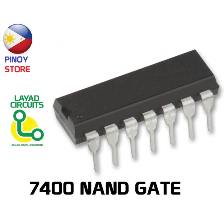 74HC00 7400 NAND gate Quad 2-Input Original IC logic gate IC Authentic ...