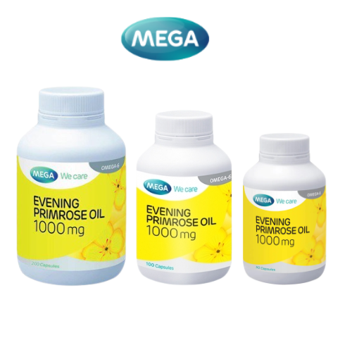 Mega Wecare Evening Primrose oil 30's/100's // Mega EPO | Lazada.co.th