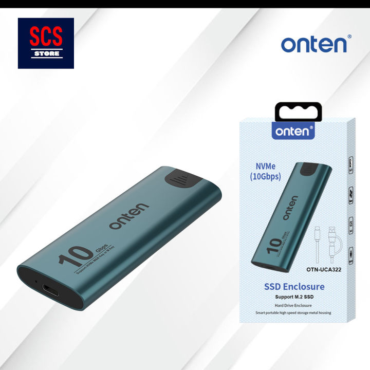 ONTEN M. 2 (10Gbps) NVMe Protocol SSD Enclosure | Lazada