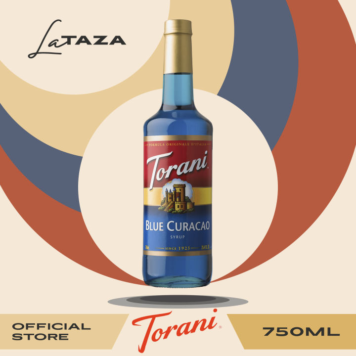 Torani Blue Curacao Syrup (750ml) | Lazada PH