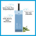AZURE 60ml- Long-lasting Fruity Fresh Fragrance Zen Zest Oil-Based Eau ...