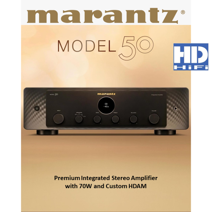 Marantz MODEL 50 Premium Integrated Stereo Amplifier with 70W and ...