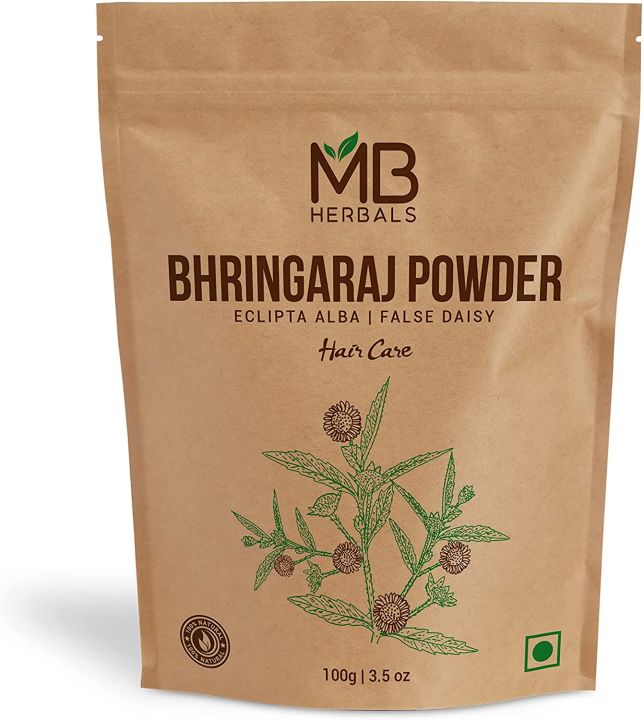 MB Herbals Bhringaraj Powder False Daisy Hair Care | Lazada PH