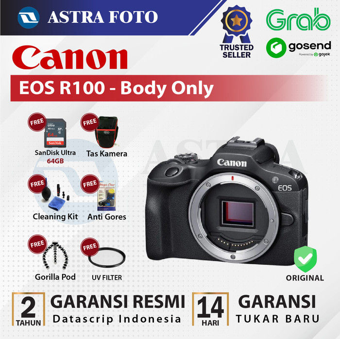 Canon EOS R100 Body Only Mirrorless Camera Canon EOS R 100 EOS R100 ...