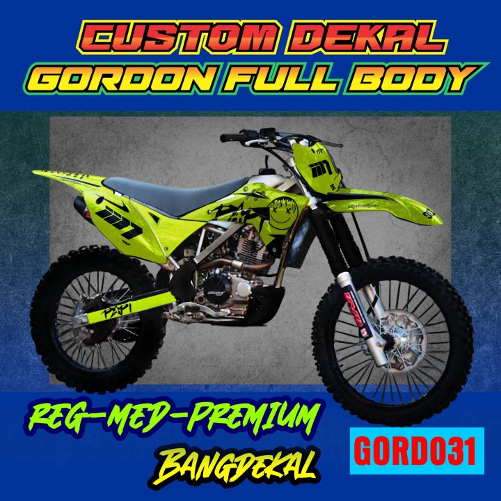 Stiker Dekal Body Gordon Full Body model desain gord031 | Lazada Indonesia