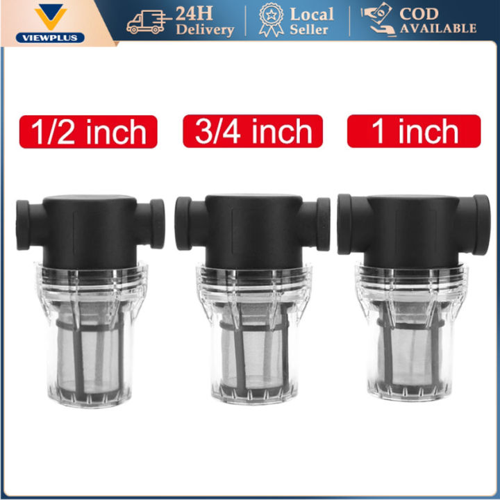 Pipeline Filter 1/2’’ 3/4’’ 1’’ Mesh Strainer Water Pump Filter ...