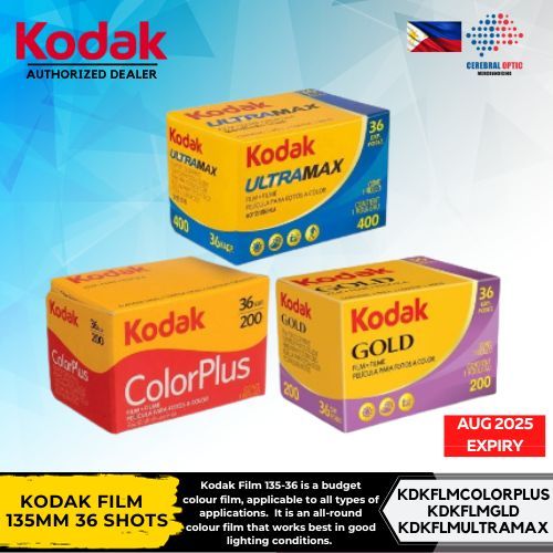 KODAK FILM Colorplus 200, Gold 200, Ultramax 400, Negative Film, 35MM ...