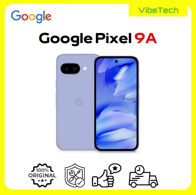 Google Pixel 8A/Google Pixel 9A Tensor G4 (4 nm)/6.3 inches/1080 x 2424 pixels New Smartphone ...