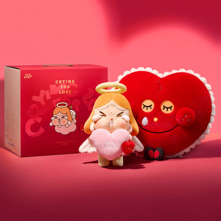 POP MART CRYBABY Crying for Love Series-Plush Gift Box | Lazada.co.th