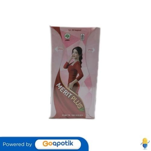 Merit Plus Botol 30 Kapsul | Lazada Indonesia
