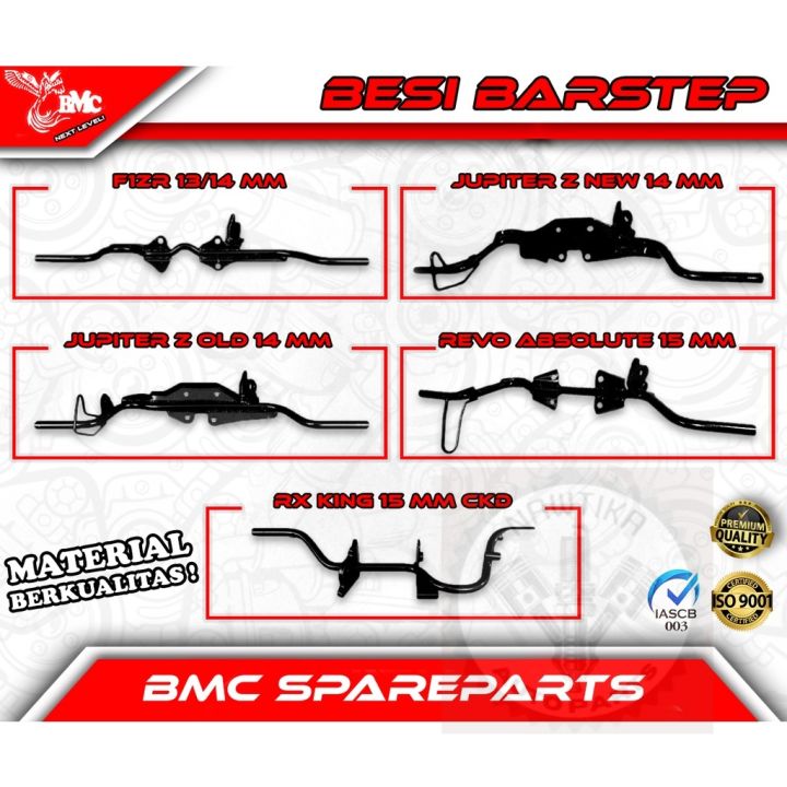 BESI BARSTEP MOTOR TEBAL - SUPRA 125 13mm | Lazada Indonesia