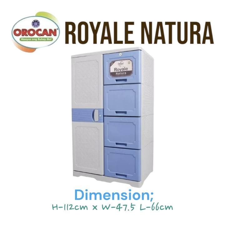 OROCAN Royale Natura Closet & Drawer with Key | Lazada PH