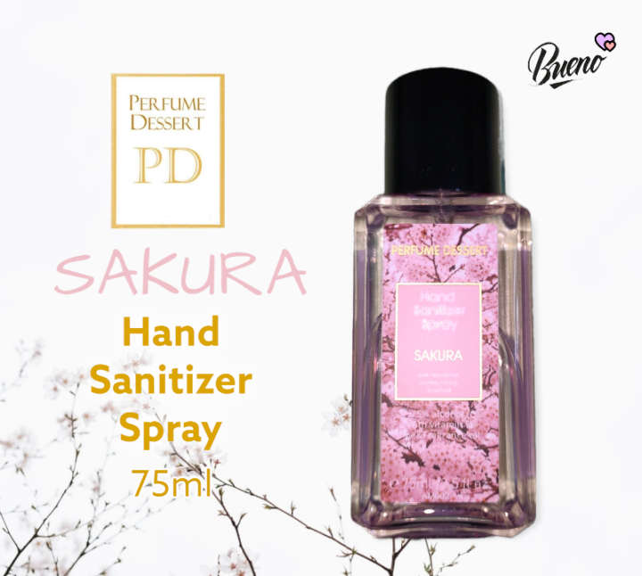 PD Perfume Dessert Hand Sanitizer Spray 75ml - Sakura | Lazada PH
