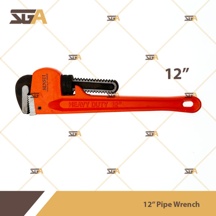 SENSUI 12" 300mm / 14" 360mm / 18" 450mm / 24" 610mm Heavy Duty Pipe ...