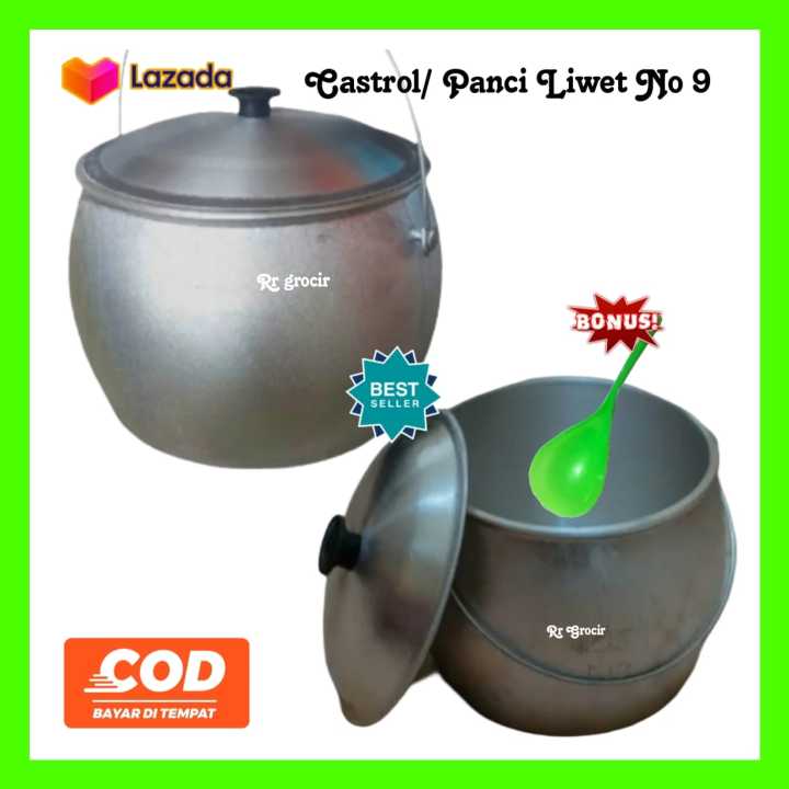 CASTROL / PANCI LIWET SERBAGUNA NO 9 BONUS CENTONG NASI | Lazada Indonesia