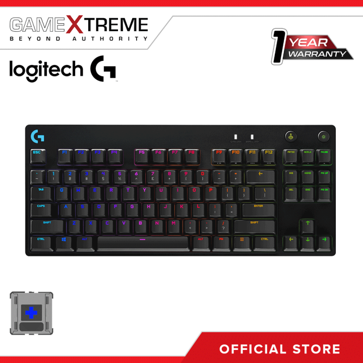 Logitech G Pro X Gaming Keyboard (GX Blue Clicky) | Lazada PH