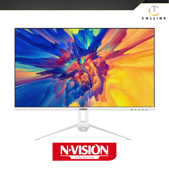 27 Inches IPS Monitor 75Hz 1080P Nvision (N2788 White) | Frameless ...