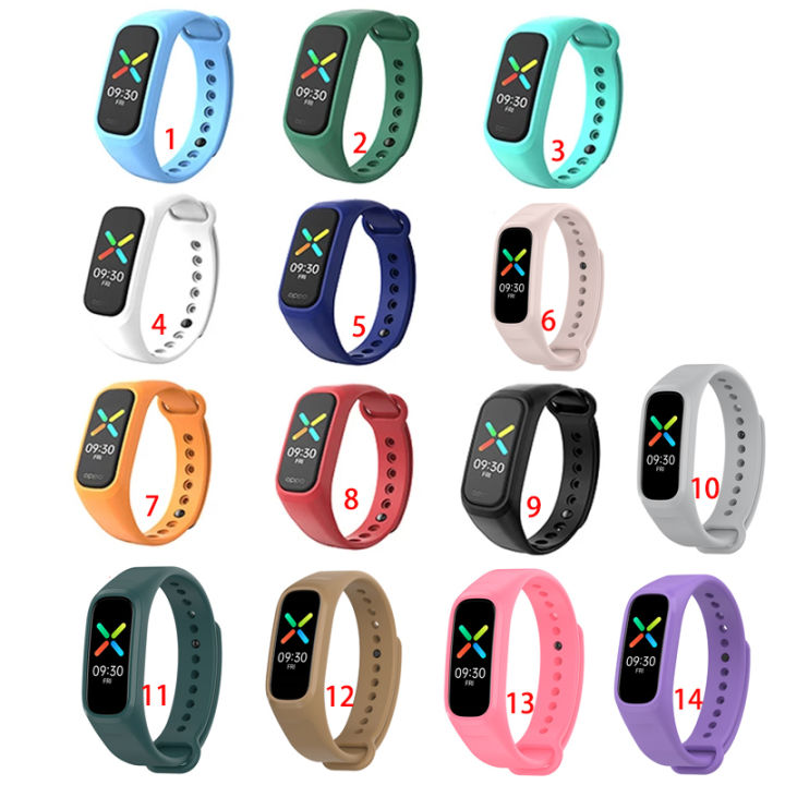 Wrist Strap for OPPO Band / OPPO Band eva Silicone Band Smartwatch ...